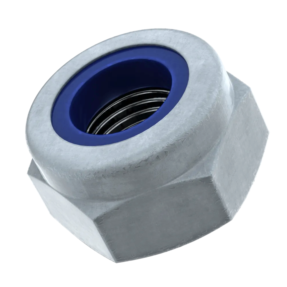 Metric Fine Hex Full Nylock Nut M8 The Bolt Factory